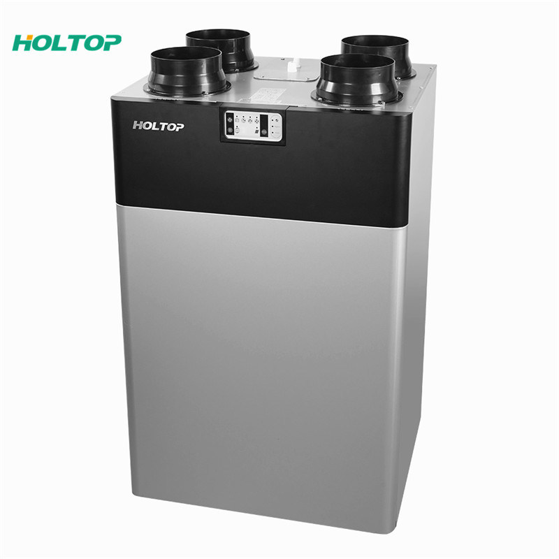 Holtop CFA Series CFA250T Compact HRV High Efficiency Top Port Vertical ...