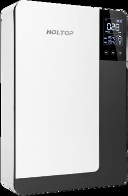 Holtop 壁掛け式住宅用 ERV HRV、屋内屋外空気交換および CO2 センサーによるろ過